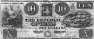 Money of the Republic of Texas – Texas Proud